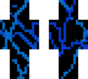 der schwarze blitz | Minecraft Skin