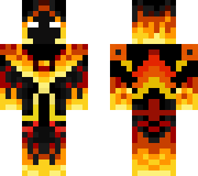 fire wizard | Minecraft Skins