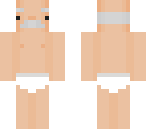 Old man in underwear | Minecraft Skin