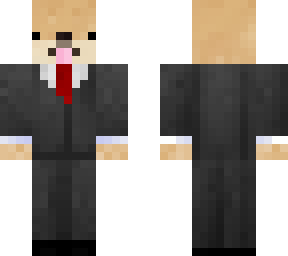 perro con traje | Minecraft Skins