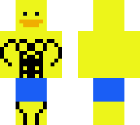ripped duck | Minecraft Skins