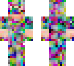 RoxMb Glitched Skin | Minecraft Skin