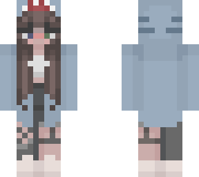 shark girl | Minecraft Skin