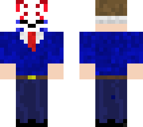 Suit Fox mask | Minecraft Skin