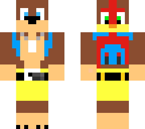 banjo kazooie | Minecraft Skins