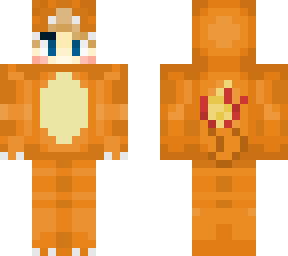 pokemon charmander | Minecraft Skins