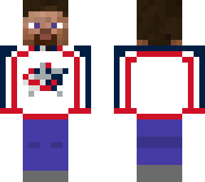 Columbus Blue Jackets Away Jersey | Minecraft Skin