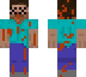 dead steve | Minecraft Skin