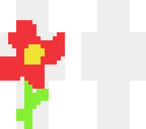 Minecraft Flower Pixel Art
