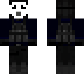 ghost face military | Minecraft Skin