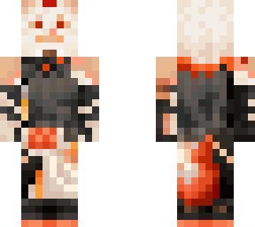 Hung from arknights | Minecraft Skin