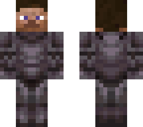 steve in netherite | Minecraft Skins