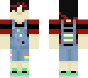 pride agender pan non binary trans | Minecraft Skin