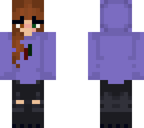 Purple hoodie | Minecraft Skin