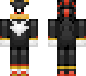 Shadow the Hedgehog | Minecraft Skin