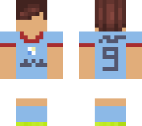 TCR Haaland | Minecraft Skin