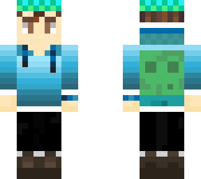 the blue guy | Minecraft Skin