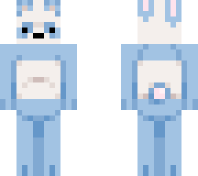 Blue Panda | Minecraft Skin