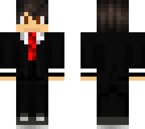 brun costard cravate | Minecraft Skin