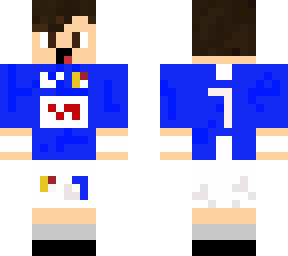 cristiano ronaldo cr7 blue | Minecraft Skins