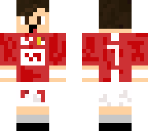 Cristiano Ronaldo - Manchester United 2008 | Minecraft Skin