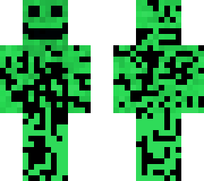 distorted creeper | Minecraft Skin