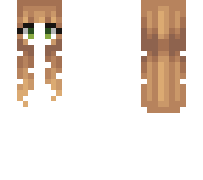 Female HB - Light Brown w/ Short Bangs | Minecraft Skin