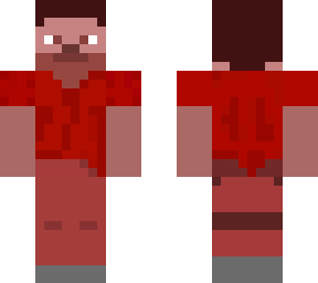 red steve | Minecraft Skin