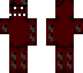 [layer] fnaf 3 phantom foxy | Minecraft Skin