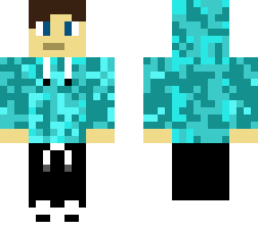 Blue hoodie boy | Minecraft Skin