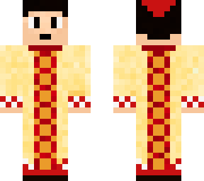 Cardinal Golden Chasuble | Minecraft Skin