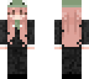 frog girl in suit | Minecraft Skins