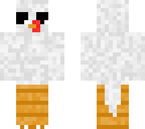 goofy ah chicken | Minecraft Skin