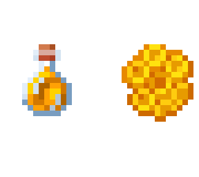 Honeycomb/Honey Bottle | Minecraft Skin