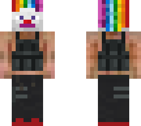 Minecraft Steve is a clown right now | Minecraft Skin