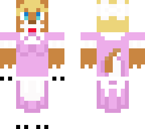 Pink Maid Eileen | Minecraft Skin