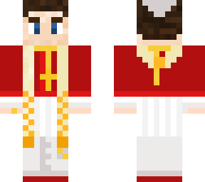 Pope Choir Dress | Minecraft Skin