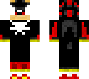 Shadow The Hedgehog Updated | Minecraft Skin