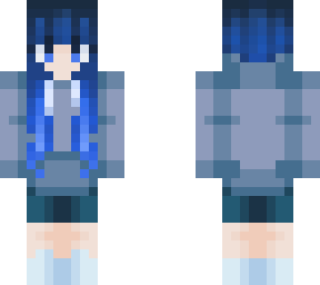 pj blue girl | Minecraft Skins