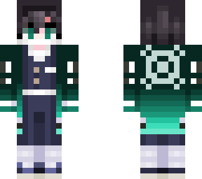 complete demon slayer | Minecraft Skin