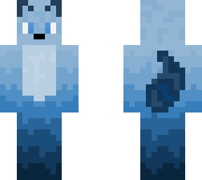 Furry Fox (skull edition ?) | Minecraft Skin