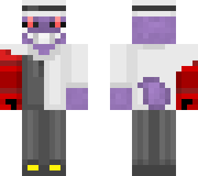 Gengar Grey Detective Noir BS | Minecraft Skin