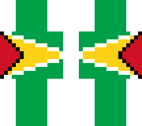 Guyana Flag | Minecraft Skin