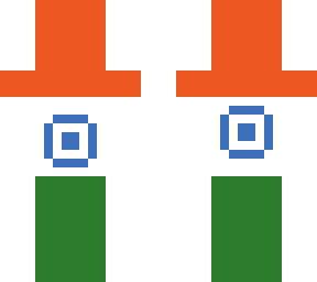 Indian flag skin | Minecraft Skin