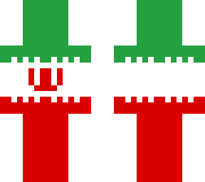 Iran Flag | Minecraft Skin