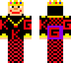 K G | Minecraft Skin