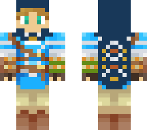 link botw hylian hood | Minecraft Skin