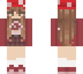 mushroom girl | Minecraft Skins
