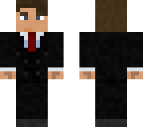 Patrick Bateman v2 plus blue eyes | Minecraft Skin