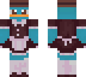 perry the platypus | Minecraft Skins